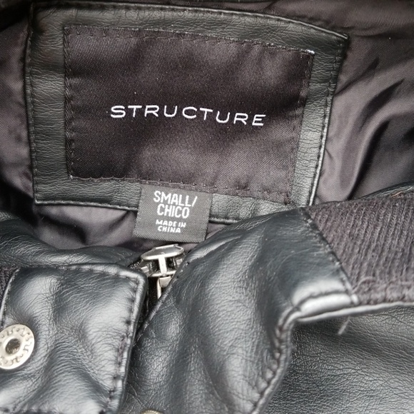 Structure | Jackets & Coats | Structure Faux Leather Coat | Poshmark